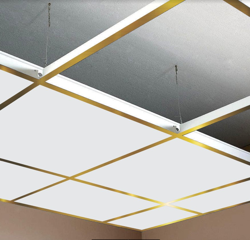 Gold Suspended Ceiling Grid – ceilingstore